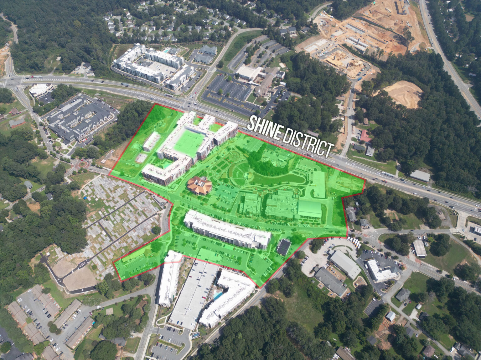 SHINE District – Downtown Sugar Hill